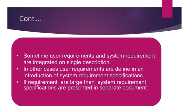software requirement specification | PPTX