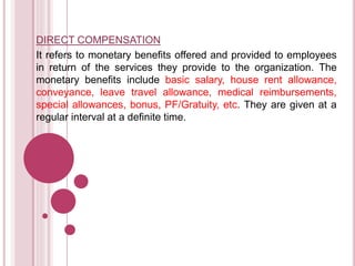 Compensation Management importance and factors influencing compensation ...
