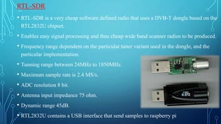 POWER EFFICIENT SOFTWARE DEFINED RADIO FOR DISASTER AFFECTED REGIONS ...