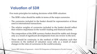 Special Drawing Rights | PPTX