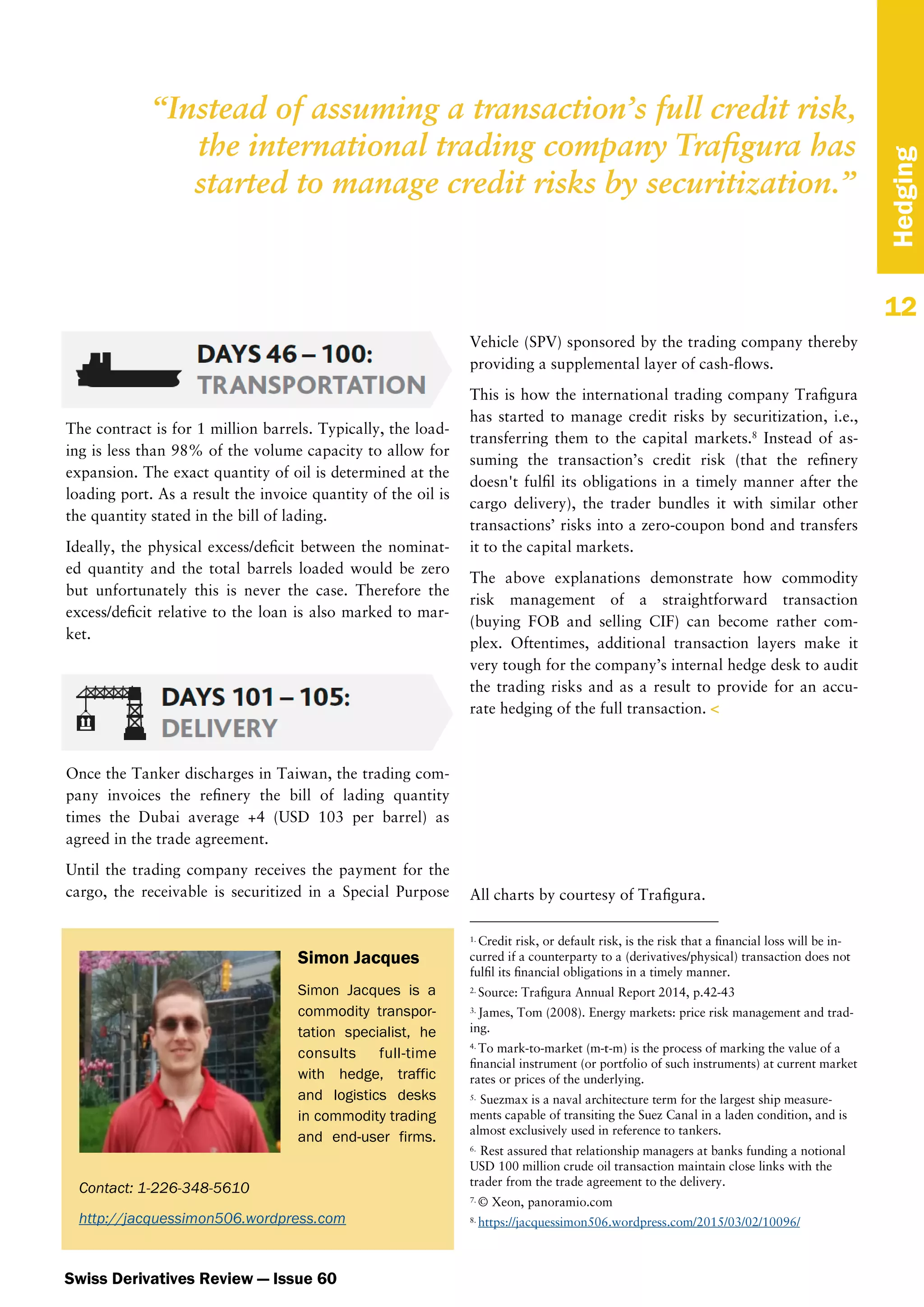 Swiss derivatives review | PDF