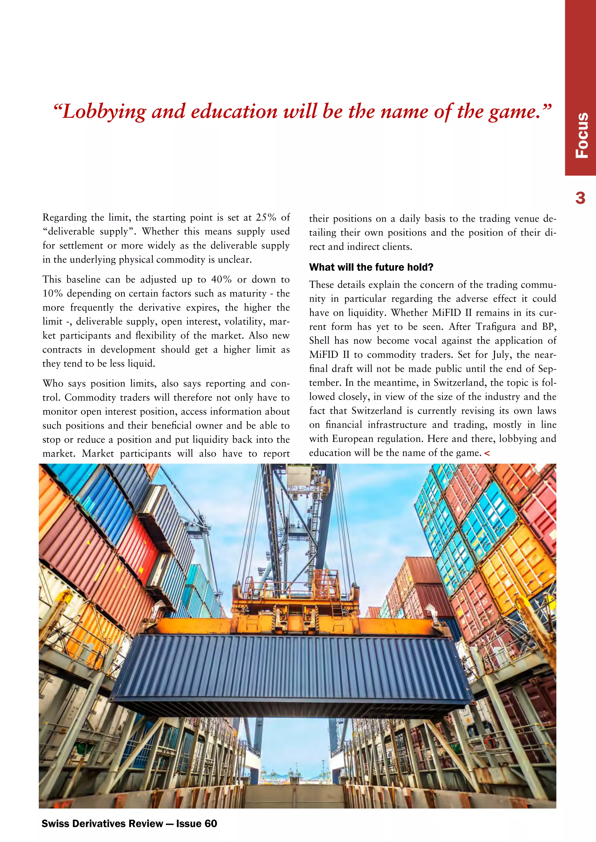 Swiss derivatives review | PDF