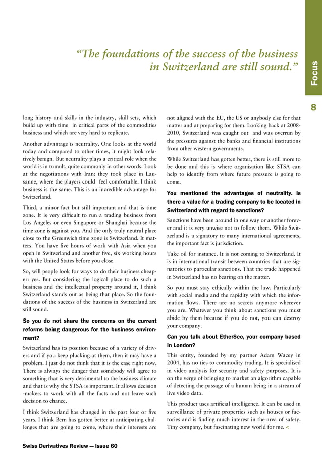 Swiss derivatives review | PDF