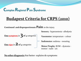Síndrome de Dolor Regional Complejo | PDF | Physical Therapy | Wellness