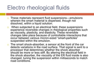 Smart materials | PPTX