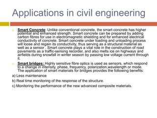 Smart materials | PPTX
