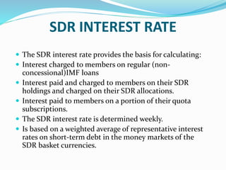 Special drawing rights (SDR) and Optimum currency area (OCA) | PPTX ...
