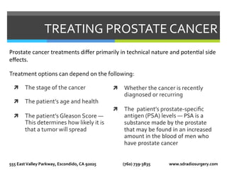 Prostate Cancer Treatment Options | PDF | Physical Therapy | Wellness