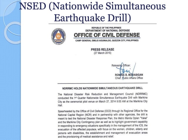 SDRRM for Teachers 2 | PPTX