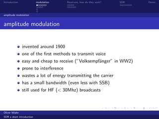 Drahtlose Kommunikation und SDR | PPT