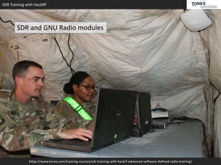 SDR Training with HackRF - Tonex Training | PPTX