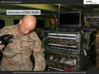 SDR Training with HackRF - Tonex Training | PPTX