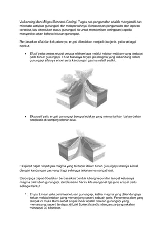 Teori perkembangan Bumi & Susunan Bumi | DOCX