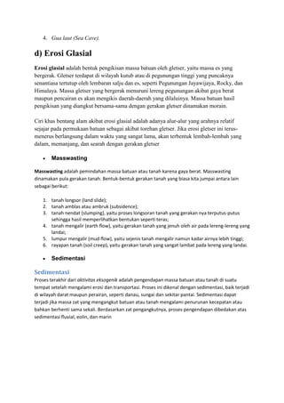 Teori perkembangan Bumi & Susunan Bumi | PDF