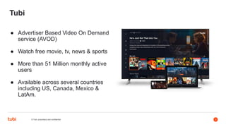 Machine Learning At Tubi | PPT