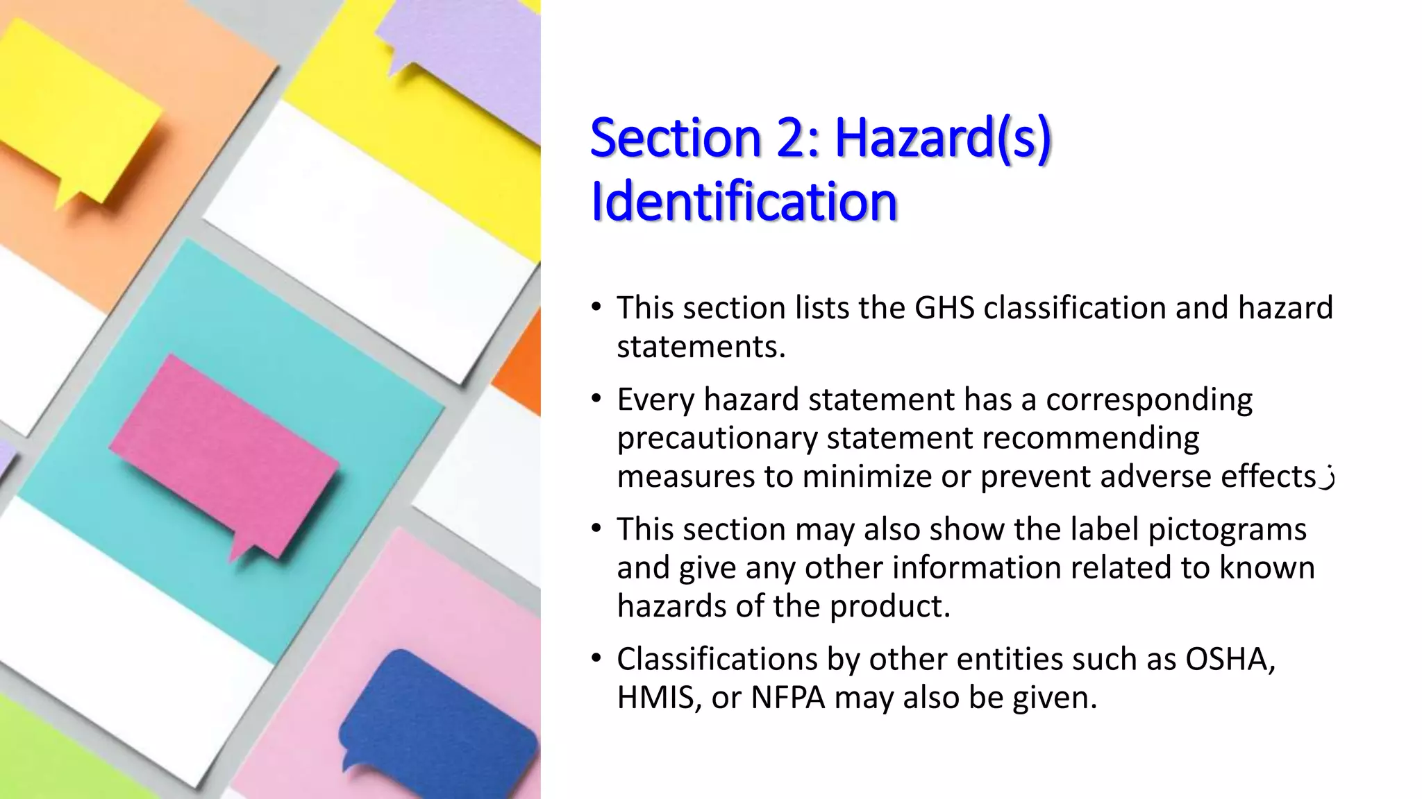 Safety Data Sheet ( SDS ) | PPTX