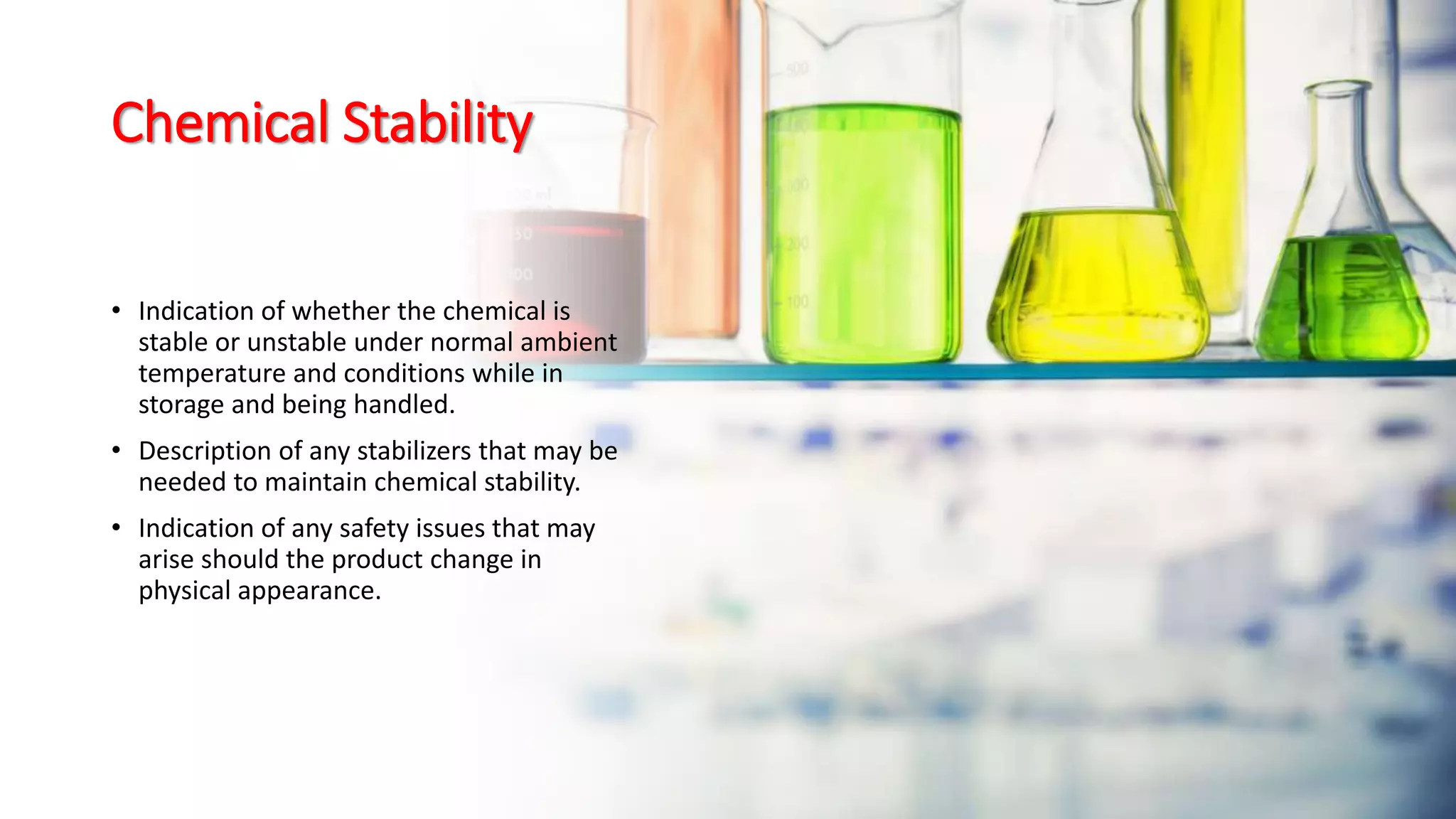 Safety Data Sheet ( SDS ) | PPTX