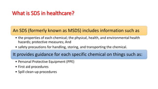 Safety Data Sheet ( SDS ) | PPTX