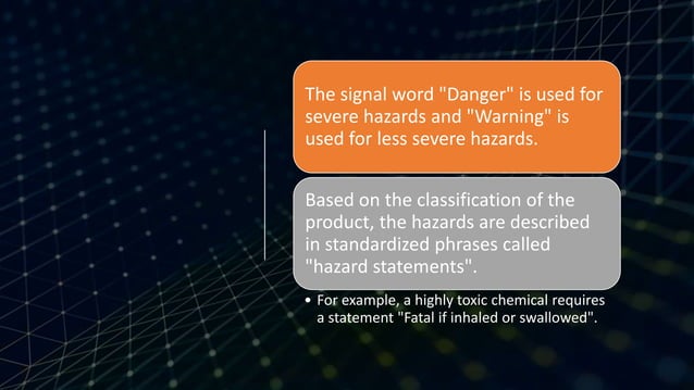 Safety Data Sheet ( SDS ) | PPTX | First Aid | Injuries
