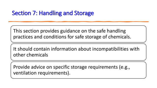 Safety Data Sheet ( SDS ) | PPTX | First Aid | Injuries