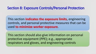 Safety Data Sheet ( SDS ) | PPTX