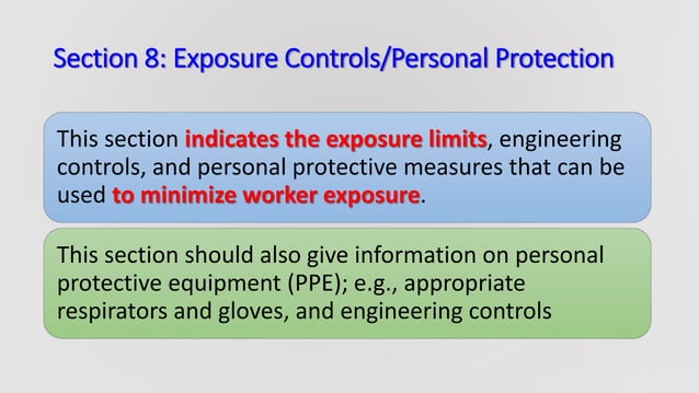 Safety Data Sheet ( SDS ) | PPTX | First Aid | Injuries