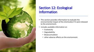 Safety Data Sheet ( SDS ) | PPTX