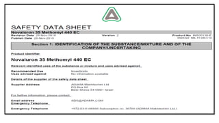 Safety data sheet analysis and steps .pptx