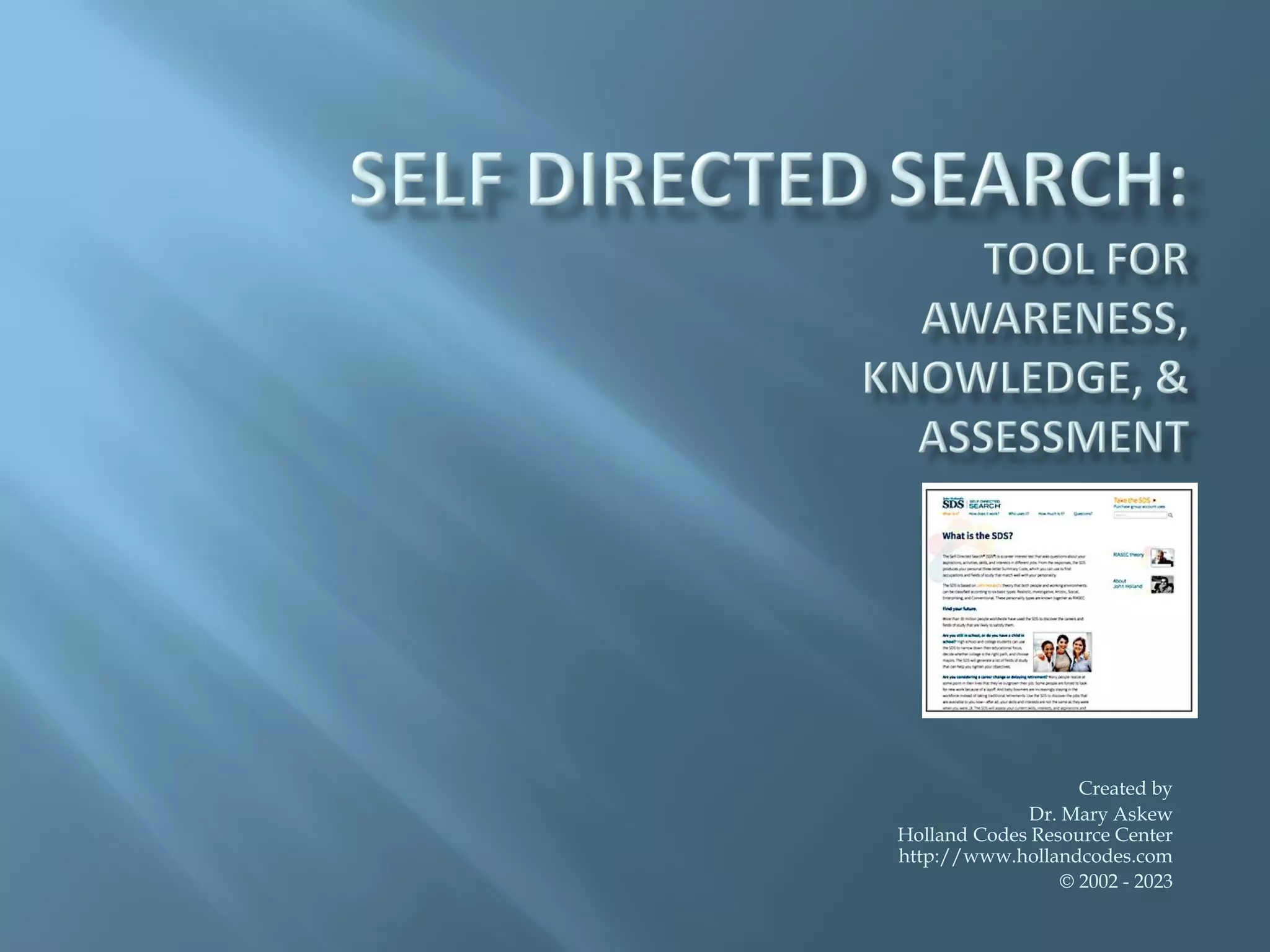 SDS - Most Widely Used Test | PDF