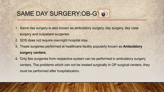 Sds ob-gyn | PPTX