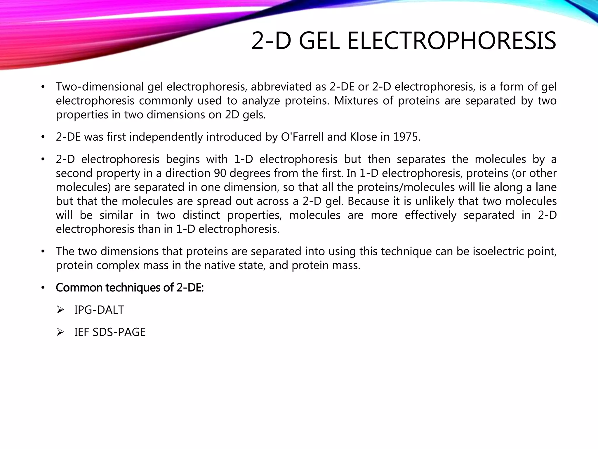 Introduction, Principle, Instrumentation and Applications of SDS-PAGE ...