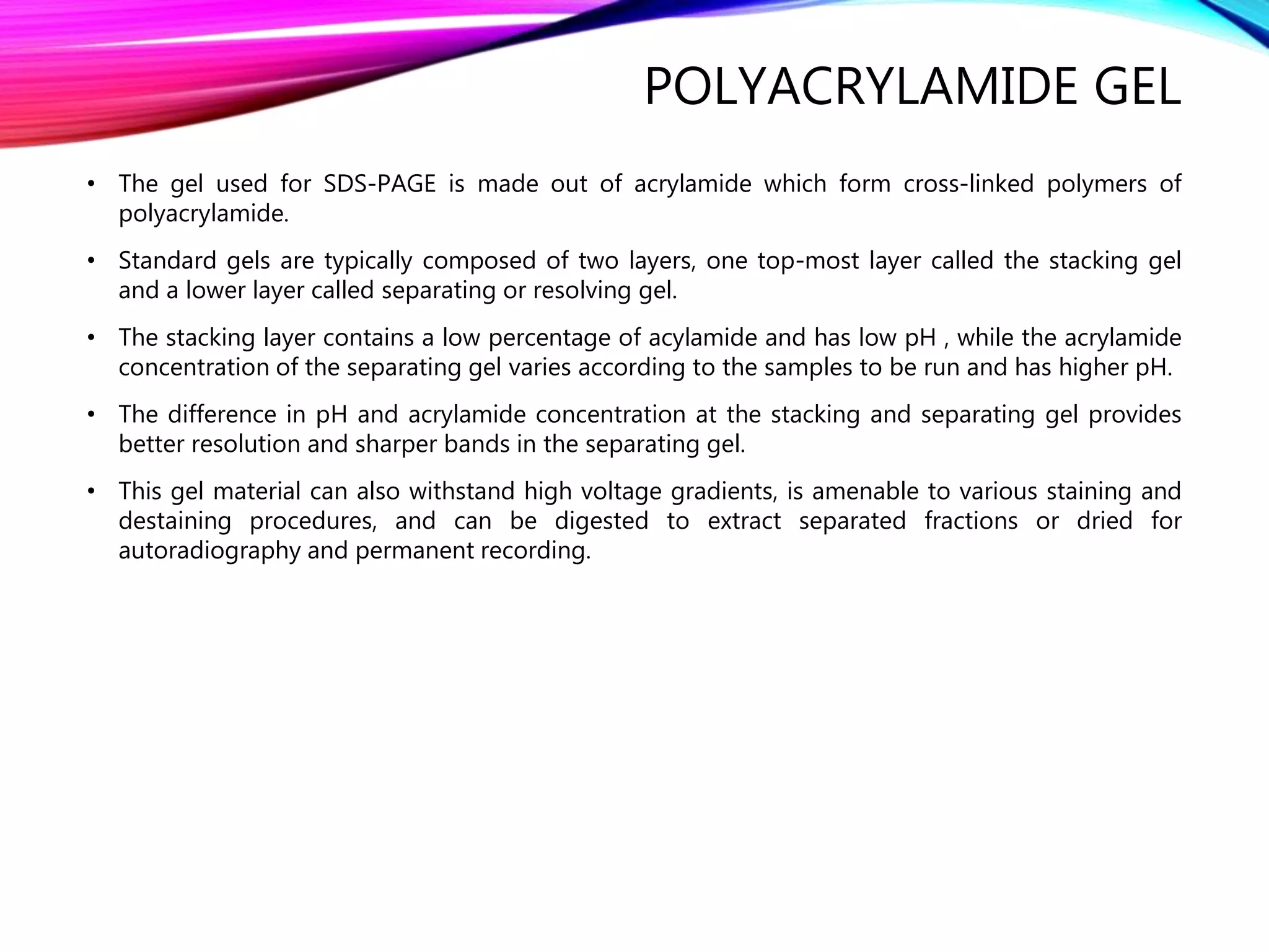 Introduction, Principle, Instrumentation and Applications of SDS-PAGE ...