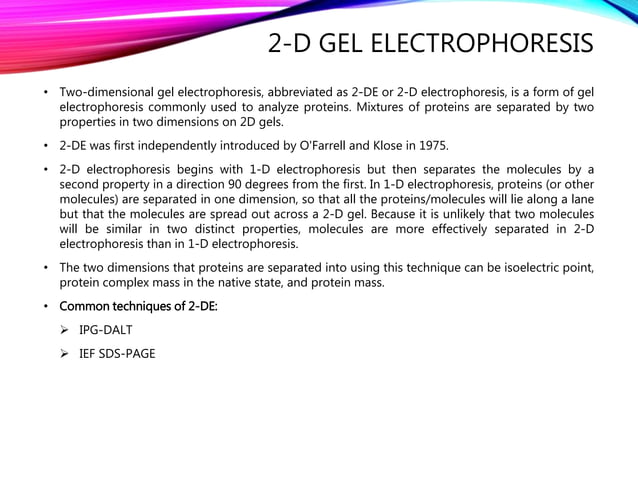 Introduction, Principle, Instrumentation and Applications of SDS-PAGE ...