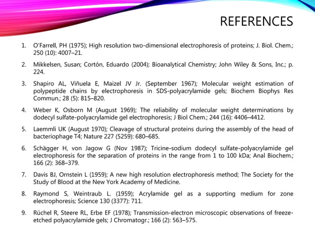 Introduction, Principle, Instrumentation and Applications of SDS-PAGE ...