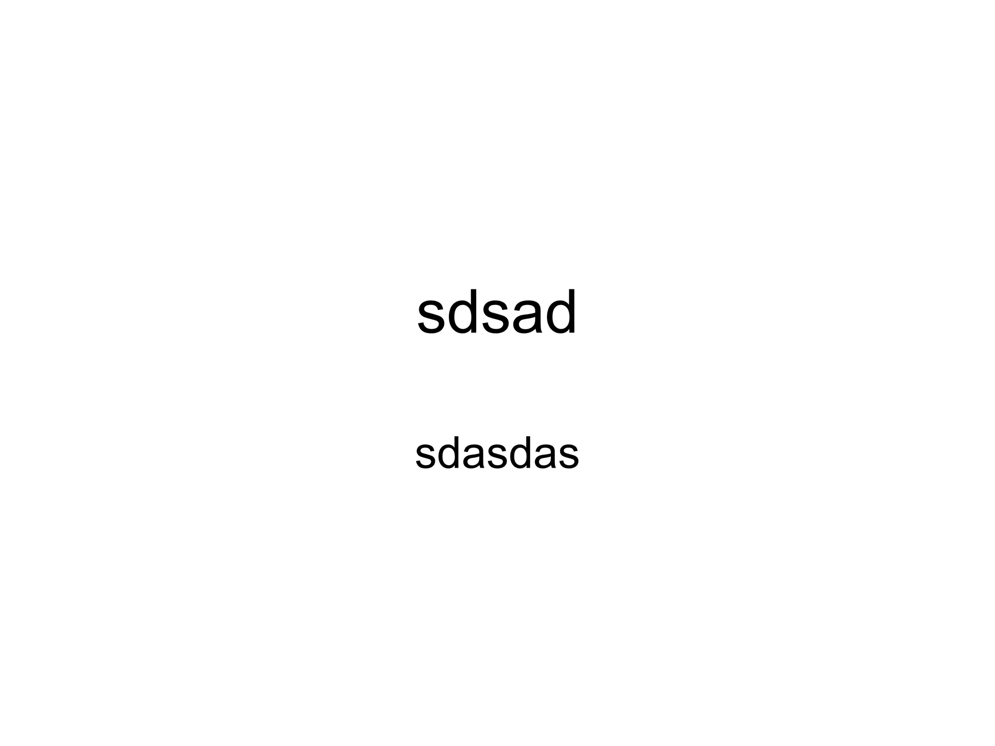 Sdsad | PPT