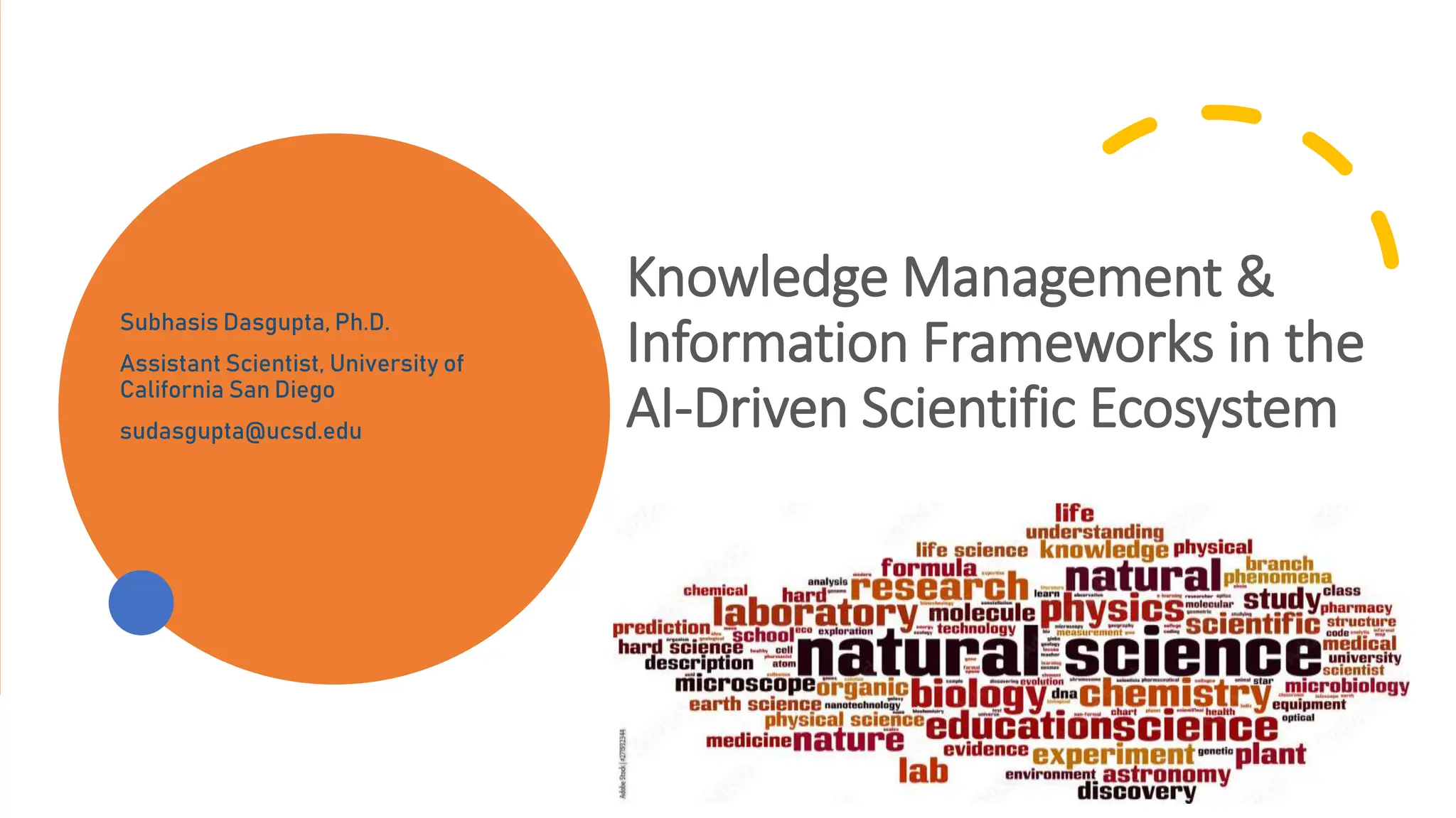 Knowledge Management in the AI Driven Scintific System | PPTX