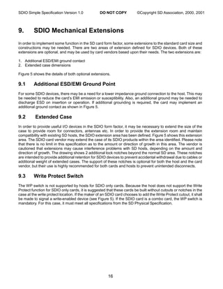 Sd sdio specsv1 | PDF