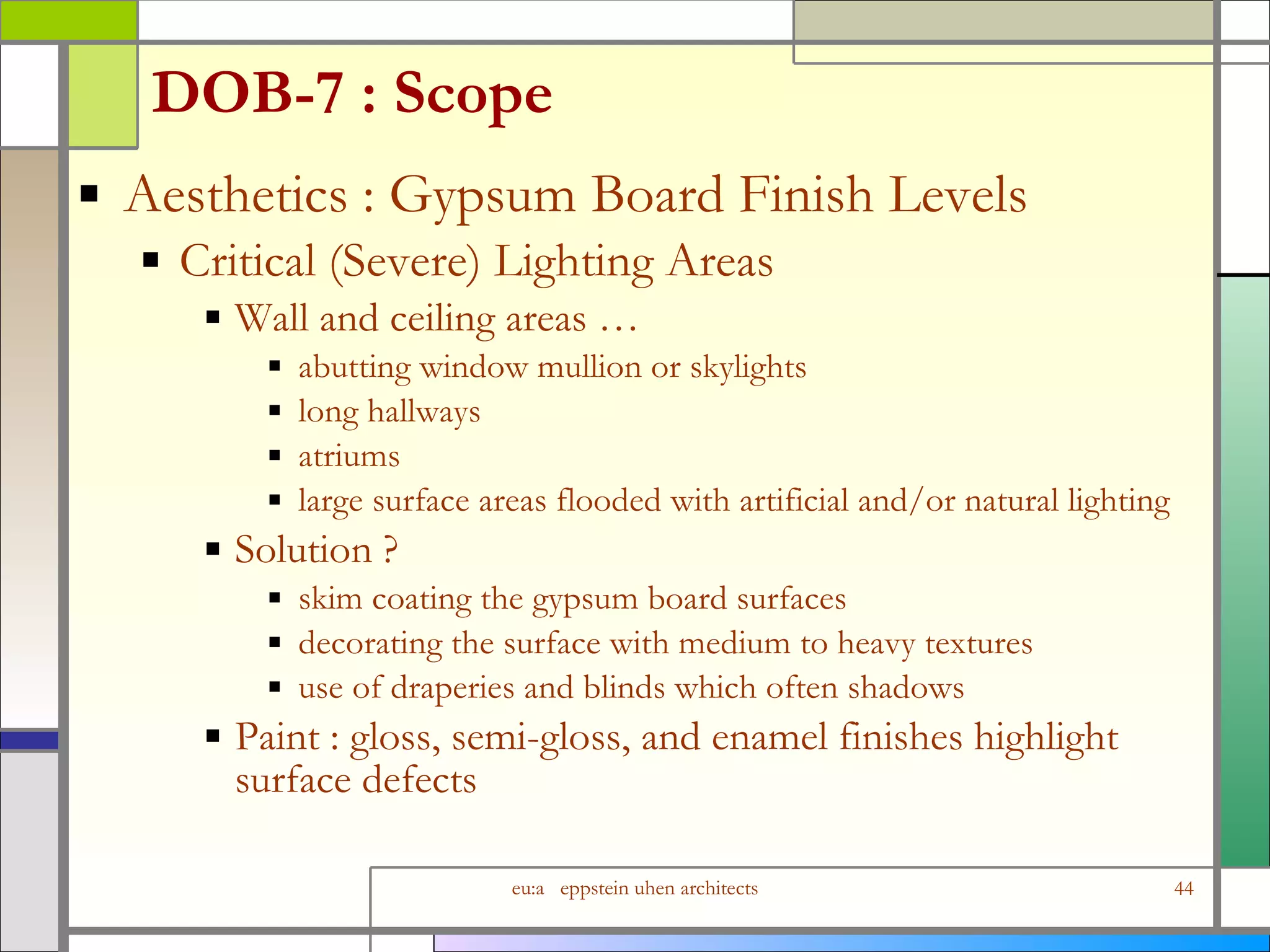 Detailing : Interior Wall Assemblies | PPS