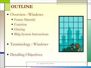 Detailing : Opening Assemblies | PPT