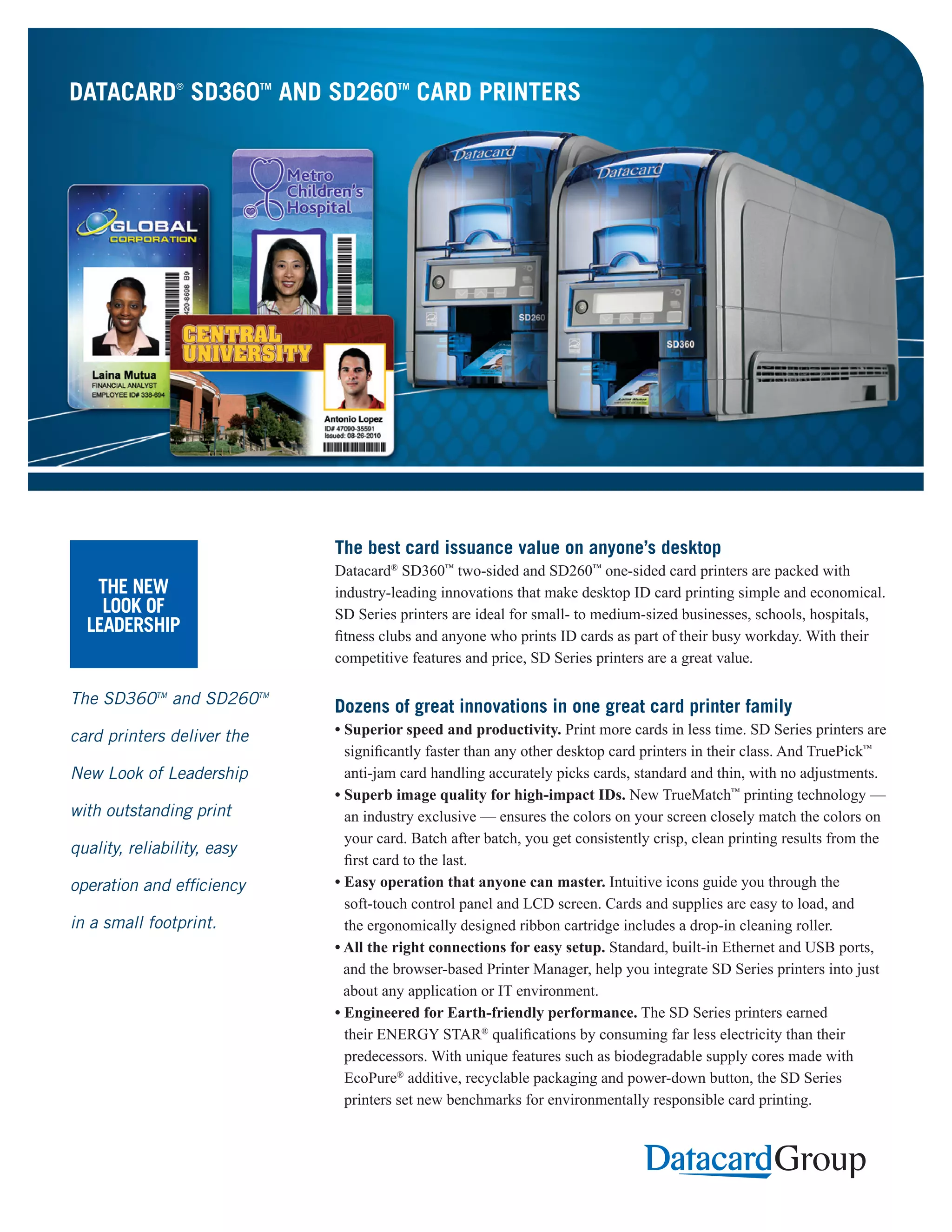 DATACARD ID CARD PRINTER | PDF | Desktop Publishing | Computer Software and Applications