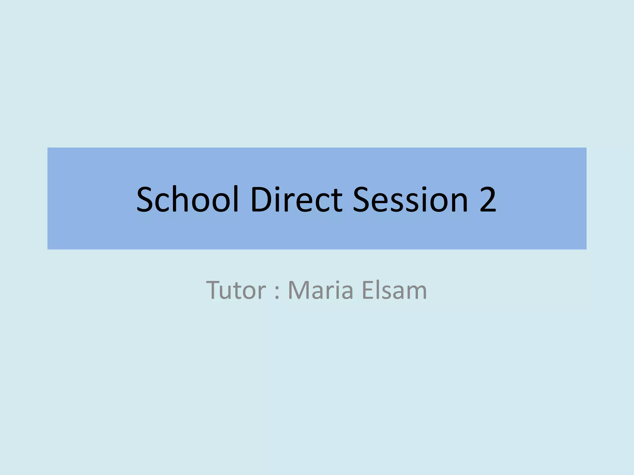 Sd session 2 digestion & assessment (inc vocab and misconceptions) | PPT