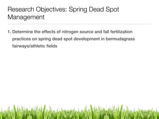 Impact of Fertilization Programs and Preventive Fungicides on Spring ...