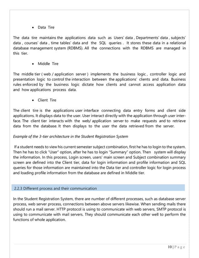 Example for SDS document in Software engineering | PDF | Databases ...