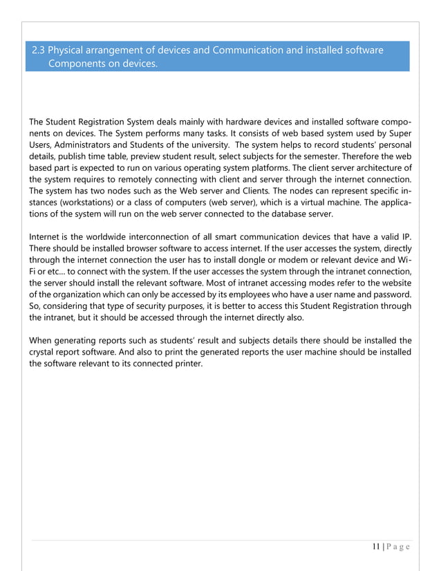 Example for SDS document in Software engineering | PDF | Databases | Computer Software and ...