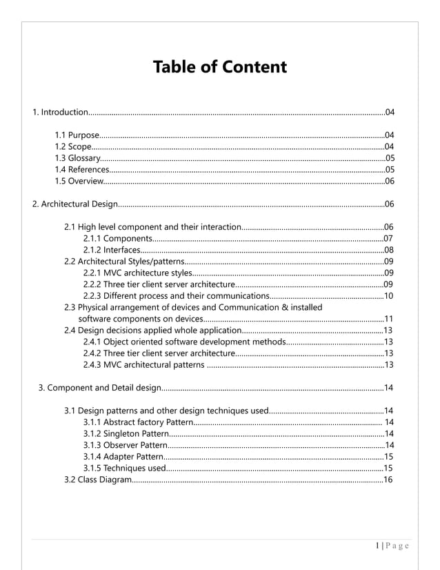 Example for SDS document in Software engineering | PDF | Databases | Computer Software and ...