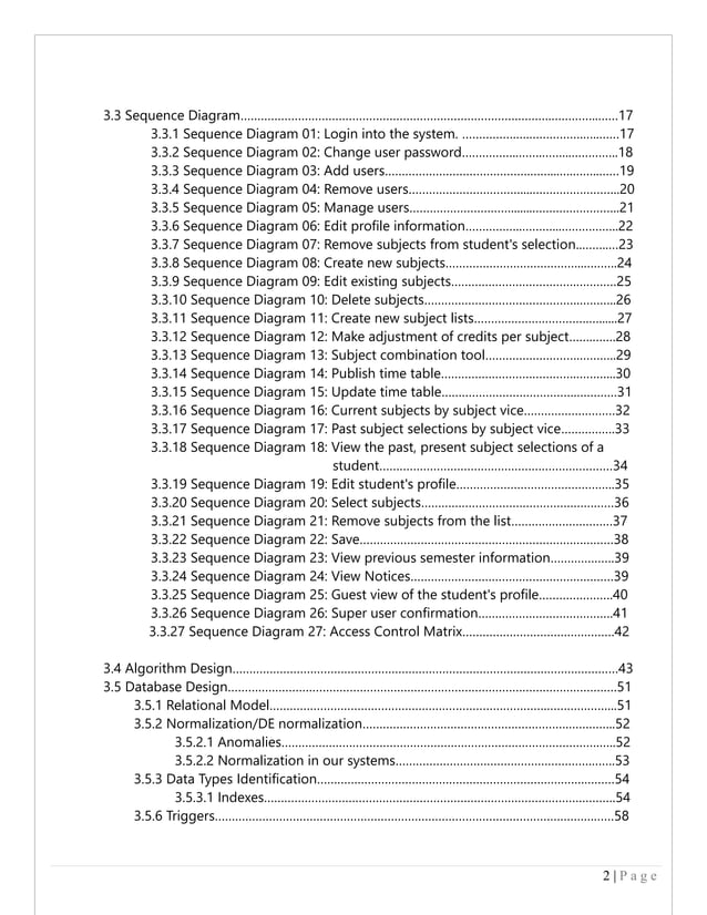 Example for SDS document in Software engineering | PDF | Databases | Computer Software and ...