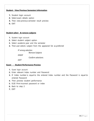 Example for SDS document in Software engineering | PDF