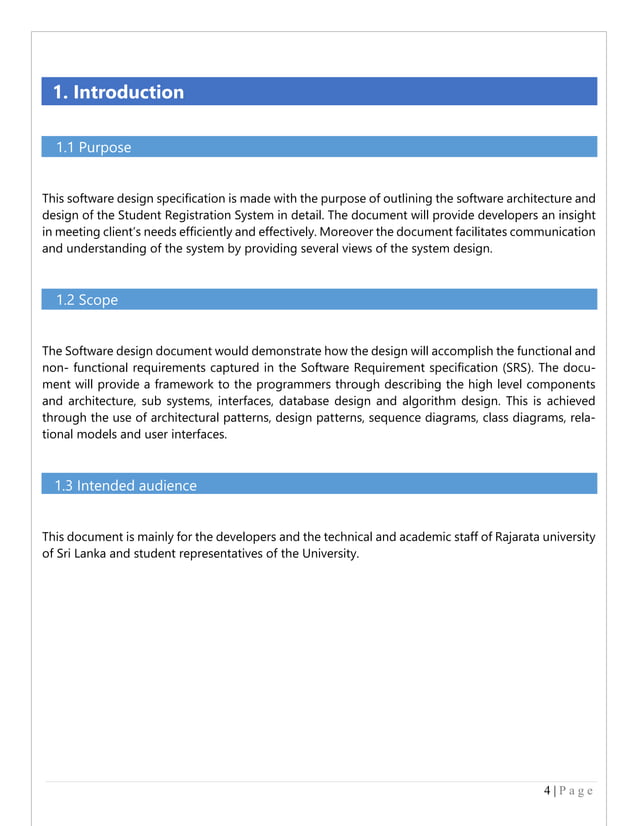 Example for SDS document in Software engineering | PDF | Databases | Computer Software and ...