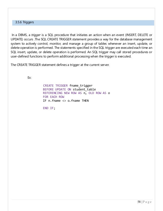 Example For Sds Document In Software Engineering
