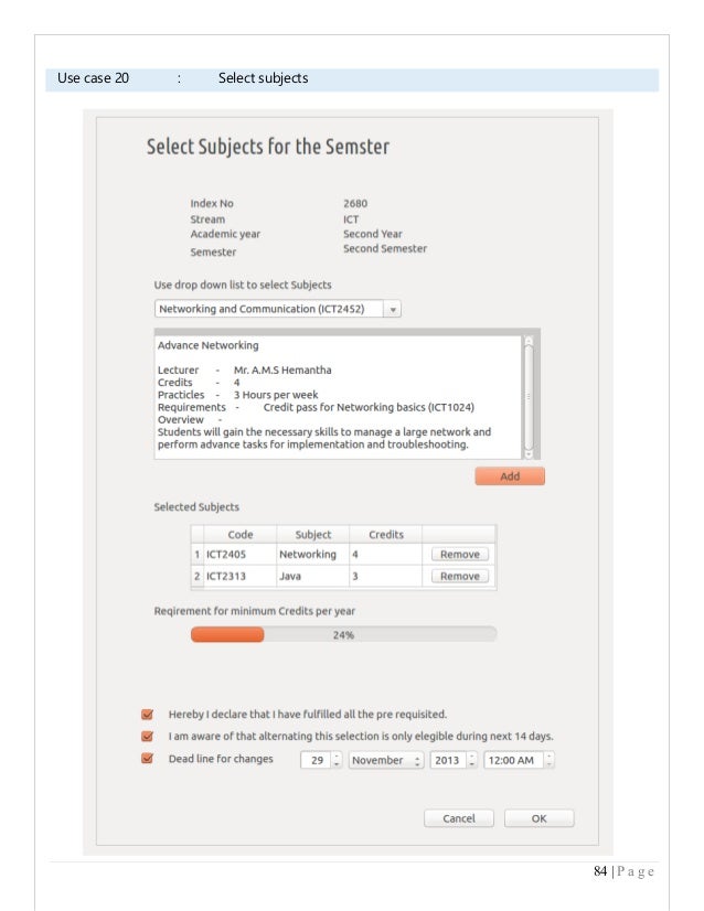 Example For Sds Document In Software Engineering